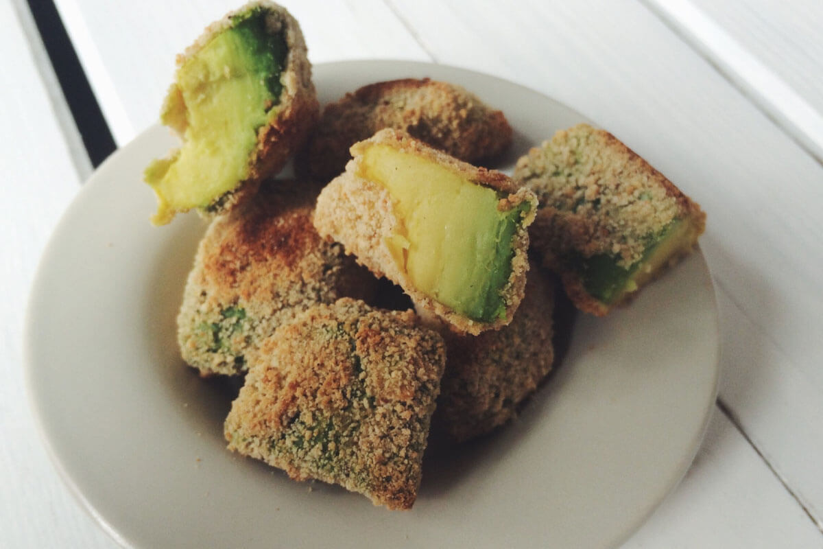 Gebackene Avocado-Snacks: Veganes Fingerfood-Rezept